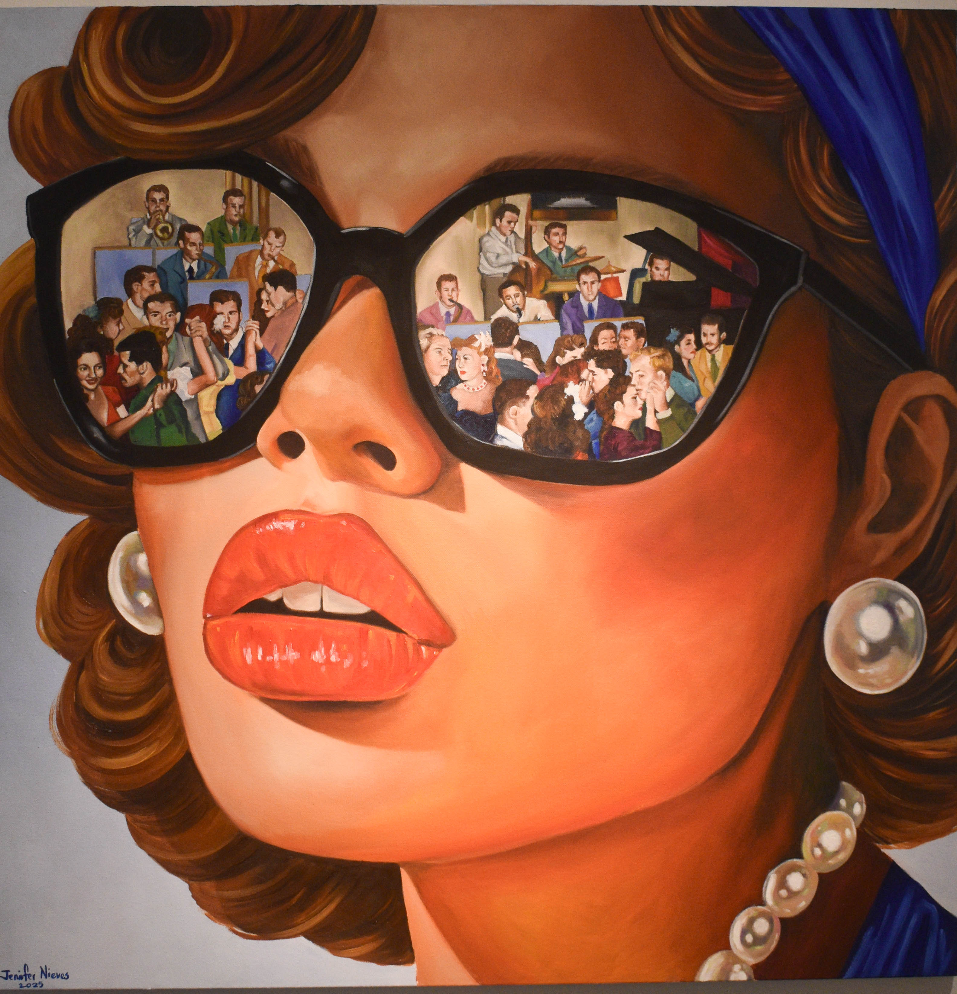 Jennifer Nieves "Golden times" – Pamil fine art gallery