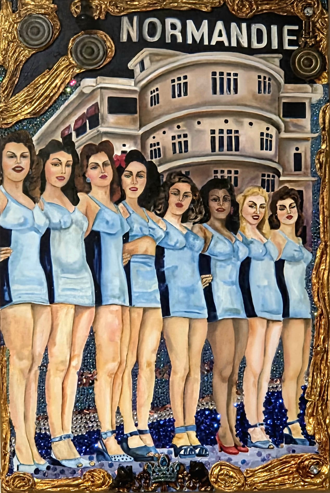 Hubert Caño "Las chicas del Normandie" – Pamil fine art gallery