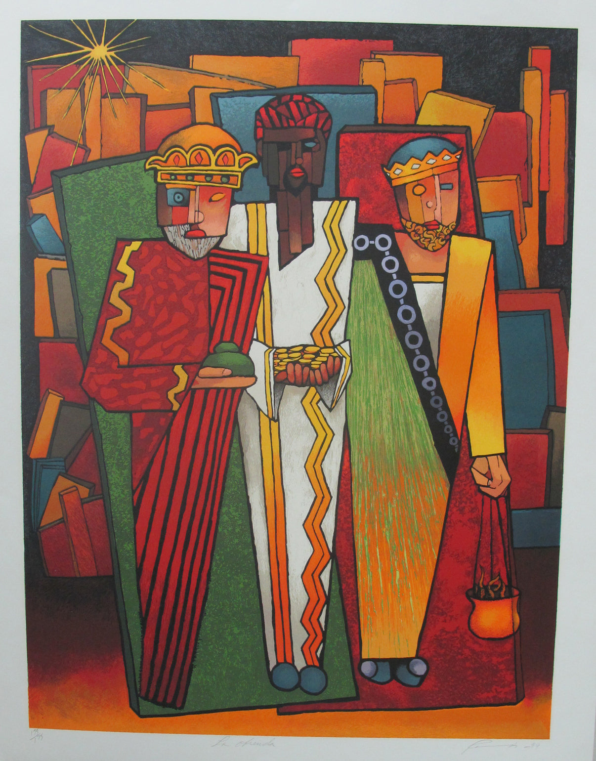 RAMÓN MOJICA - LA OFRENDA – Pamil fine art gallery
